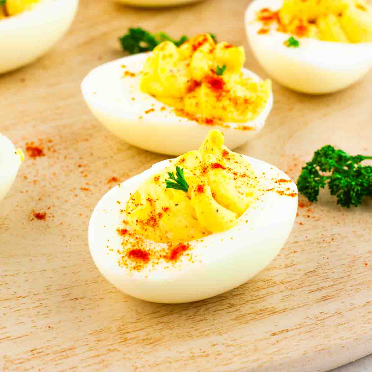 Old-Fashioned Deviled Eggs With Miracle Whip