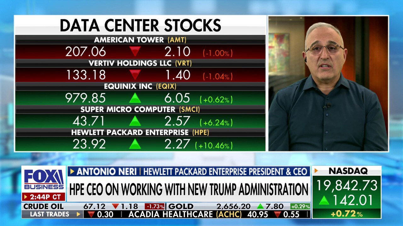 HPE CEO on how the tech company is positioning for incoming Trump ... HPE CEO on how the tech company is positioning for incoming Trump ...
