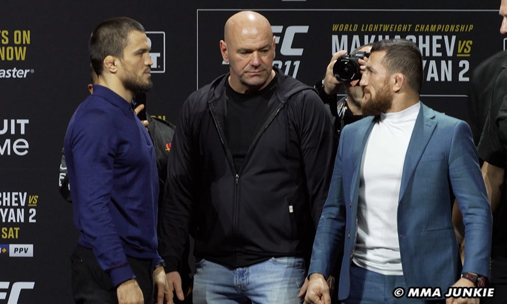 Khabib: Umar Nurmagomedov will expose 'nervous' Merab Dvalishvili at ...