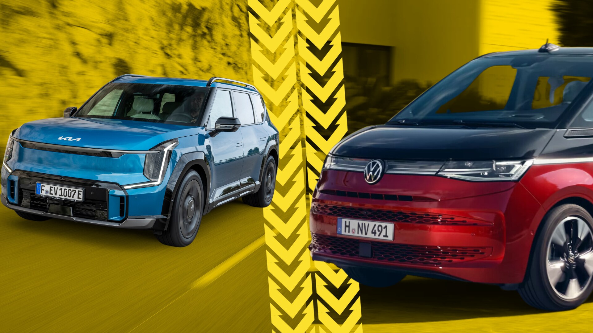 Kia EV9 vs VW T7 Multivan, Electric Innovation vs Multi-Tool Marvel