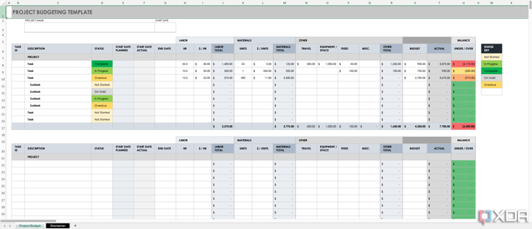10 free Excel templates that will help you track your projects