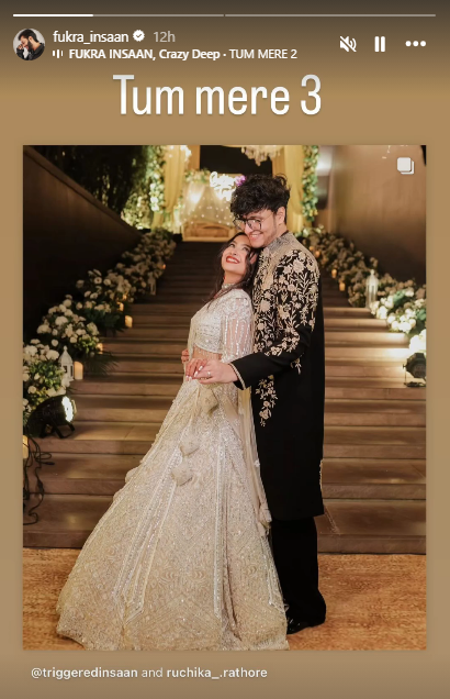 YouTuber Nischay Malhan Aka Triggered Insaan Engaged To Ruchika Rathore; See Photos