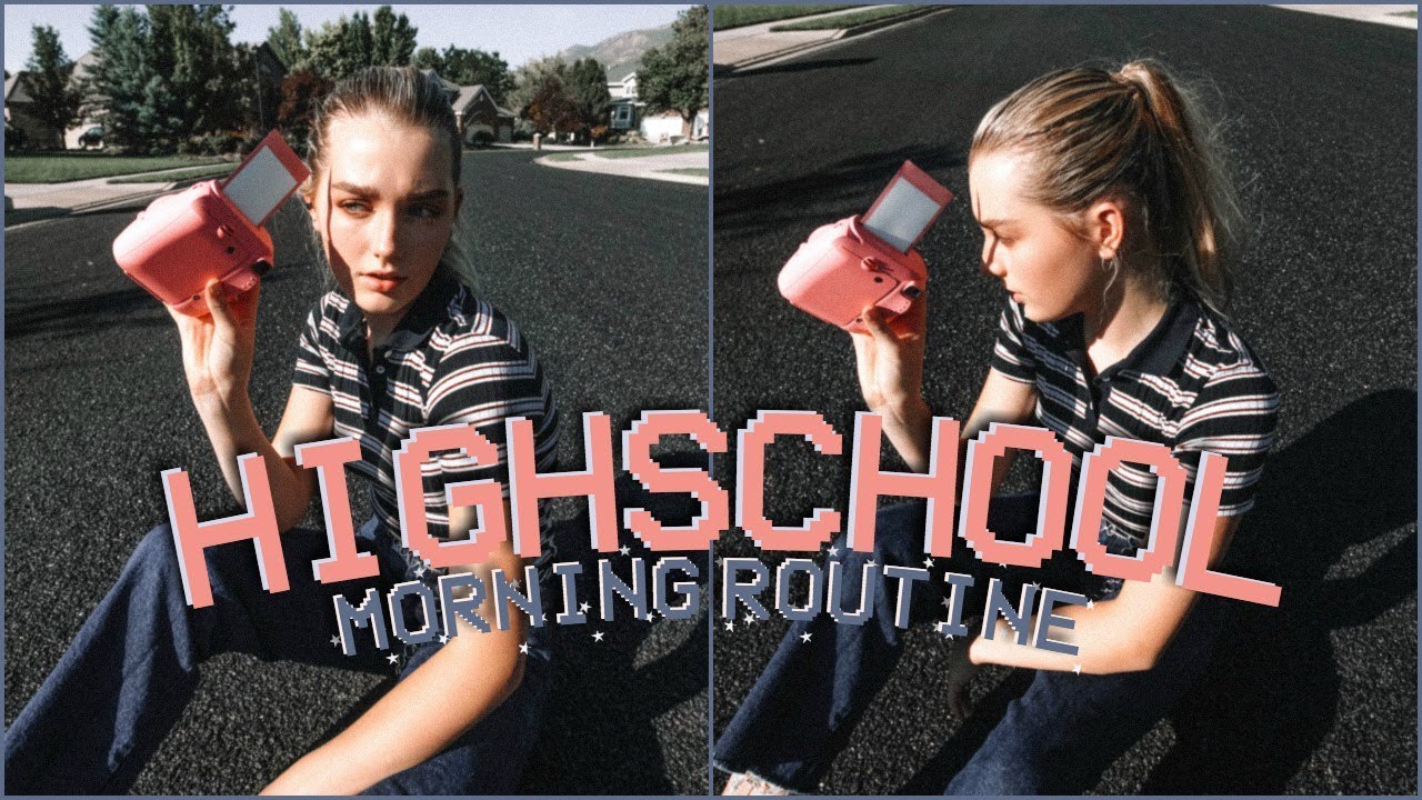 How Teens Get Ready: Morning High School Routine