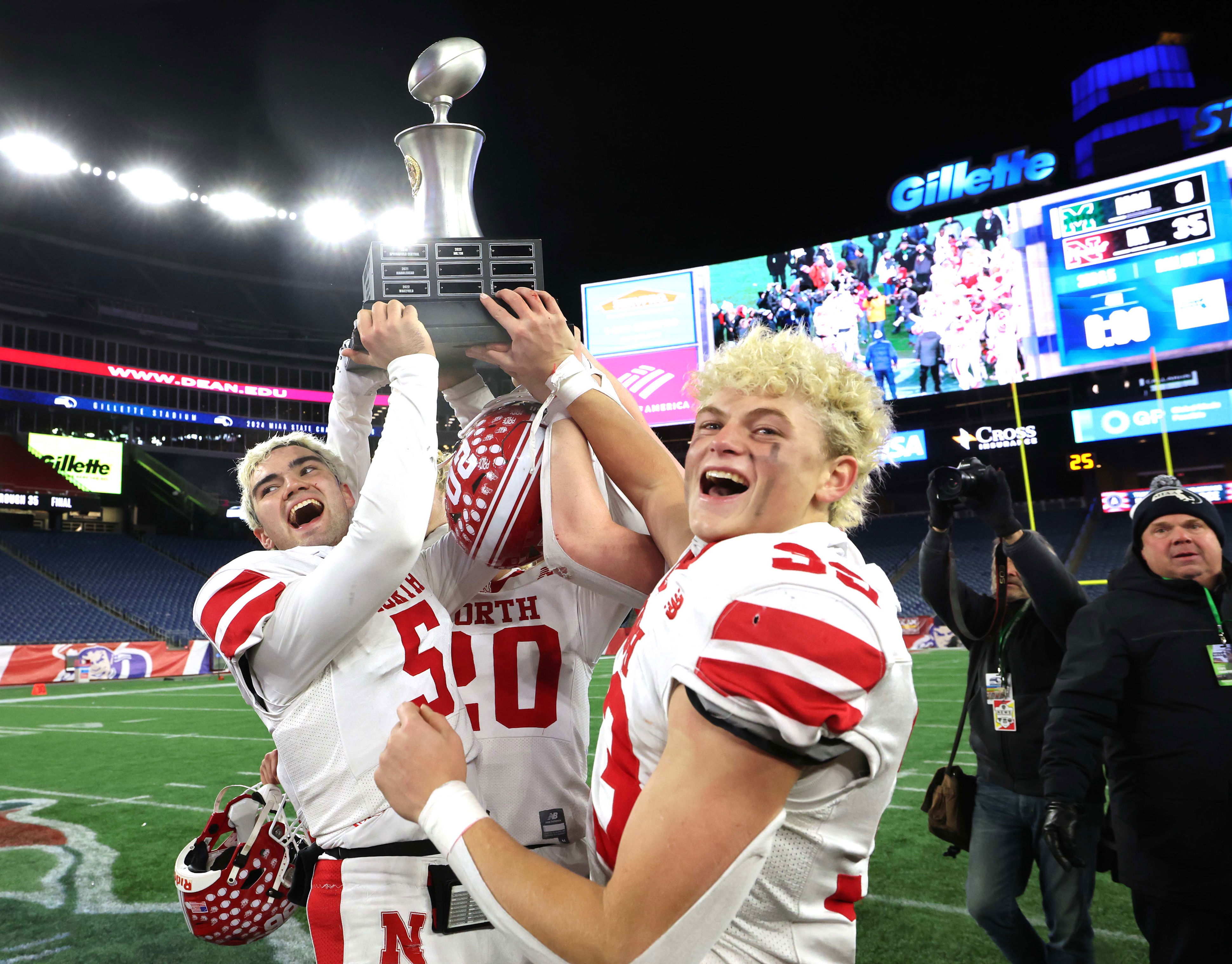'Couldn't end it any better': Bannon's 3 TDs help North Attleboro ...