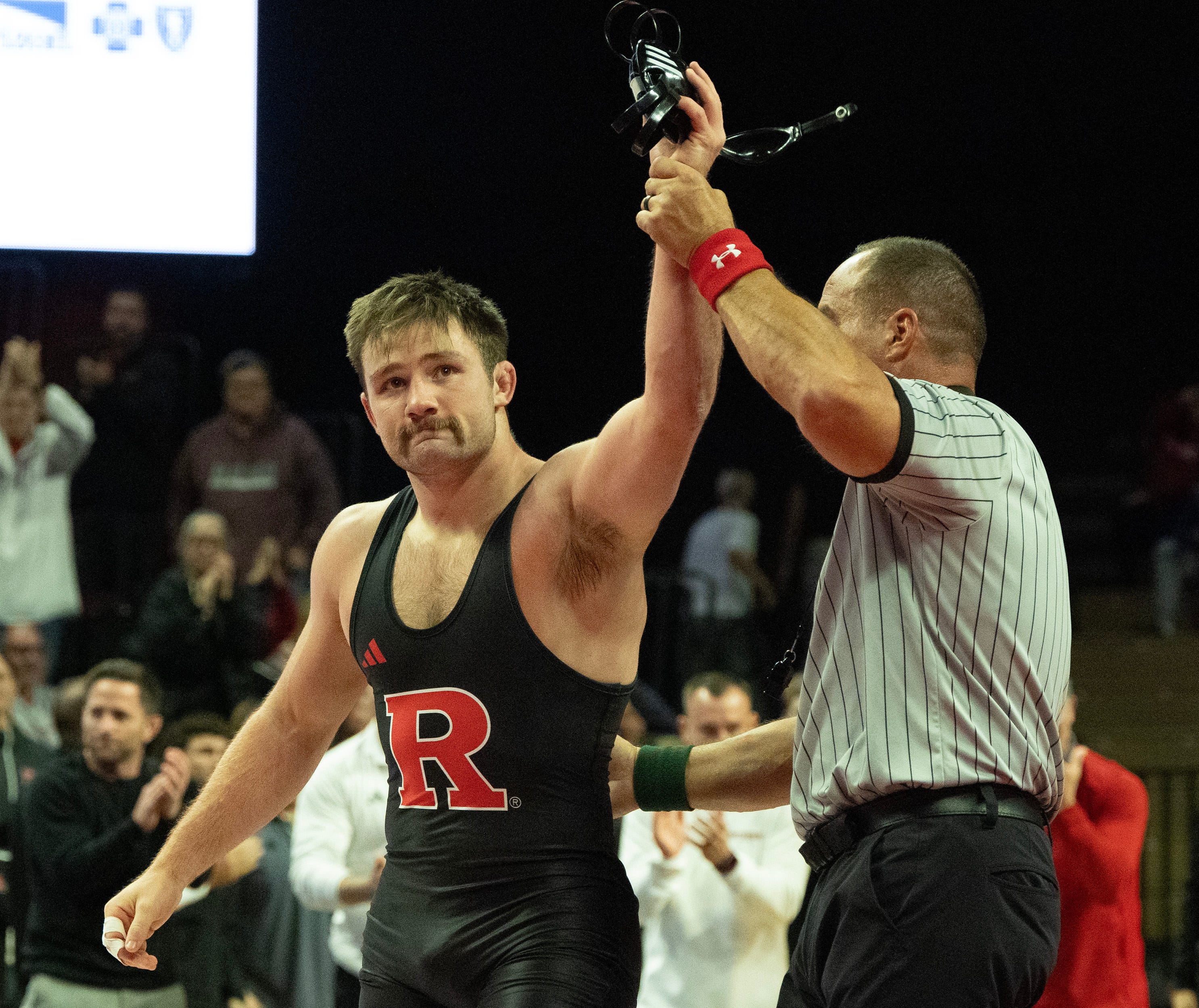 Brian Soldano, up a weight, brings the house down in Rutgers wrestling ...