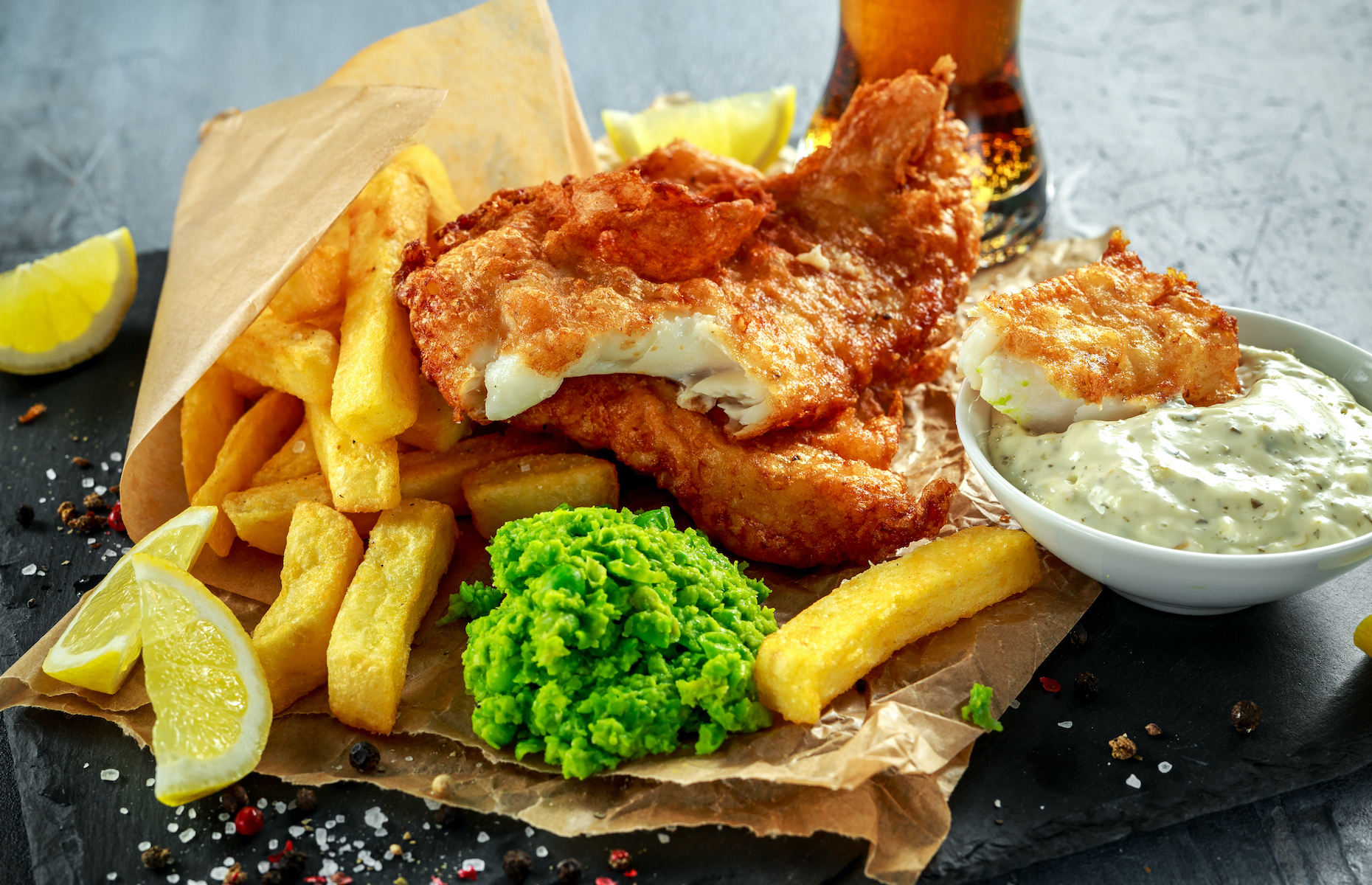 The best English pub food