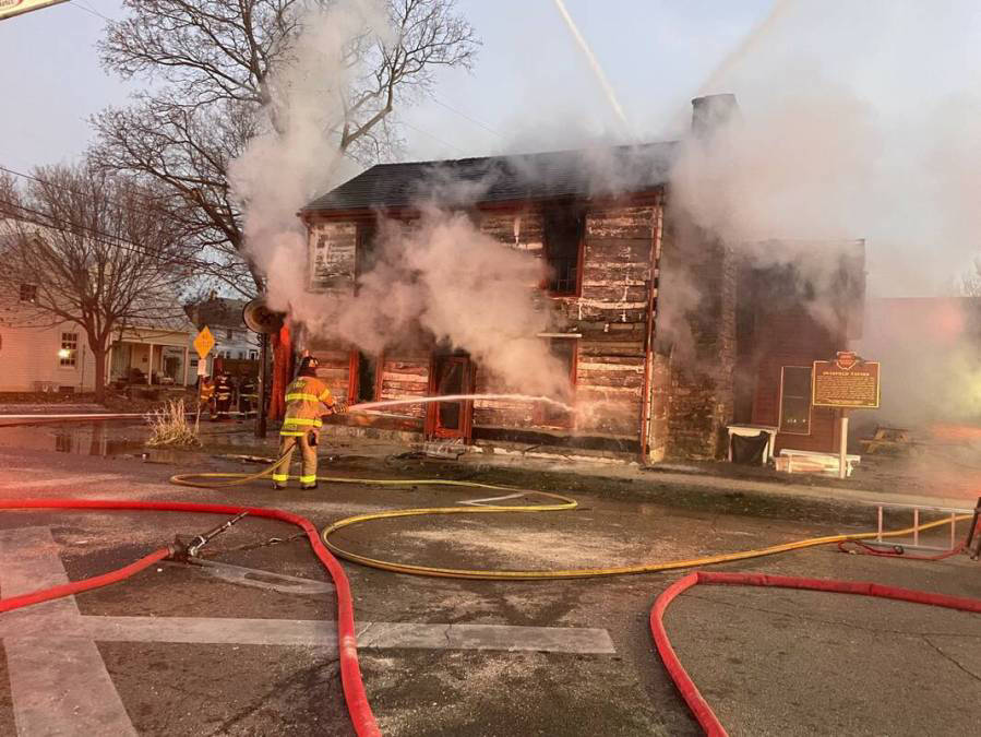 Oldest building in Troy suffers severe damage from fire Oldest building in Troy suffers severe damage from fire