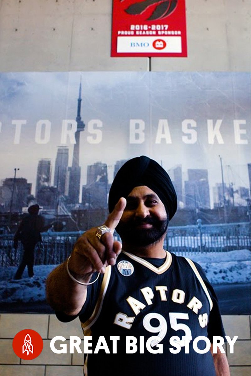 Nav Bhatia, l'histoire d'un fan des Raptors