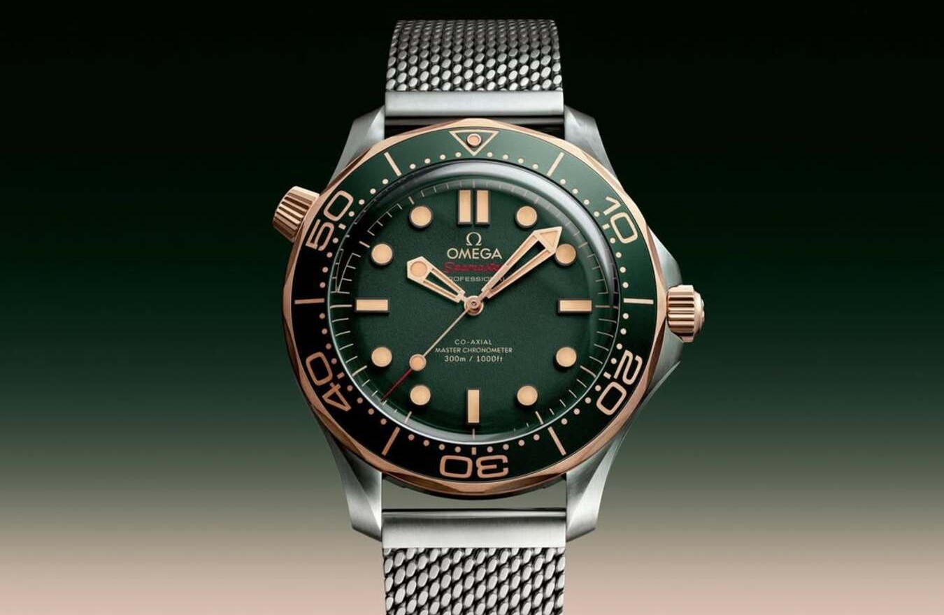 Omega’s latest Seamaster features a striking green dial and premium ...