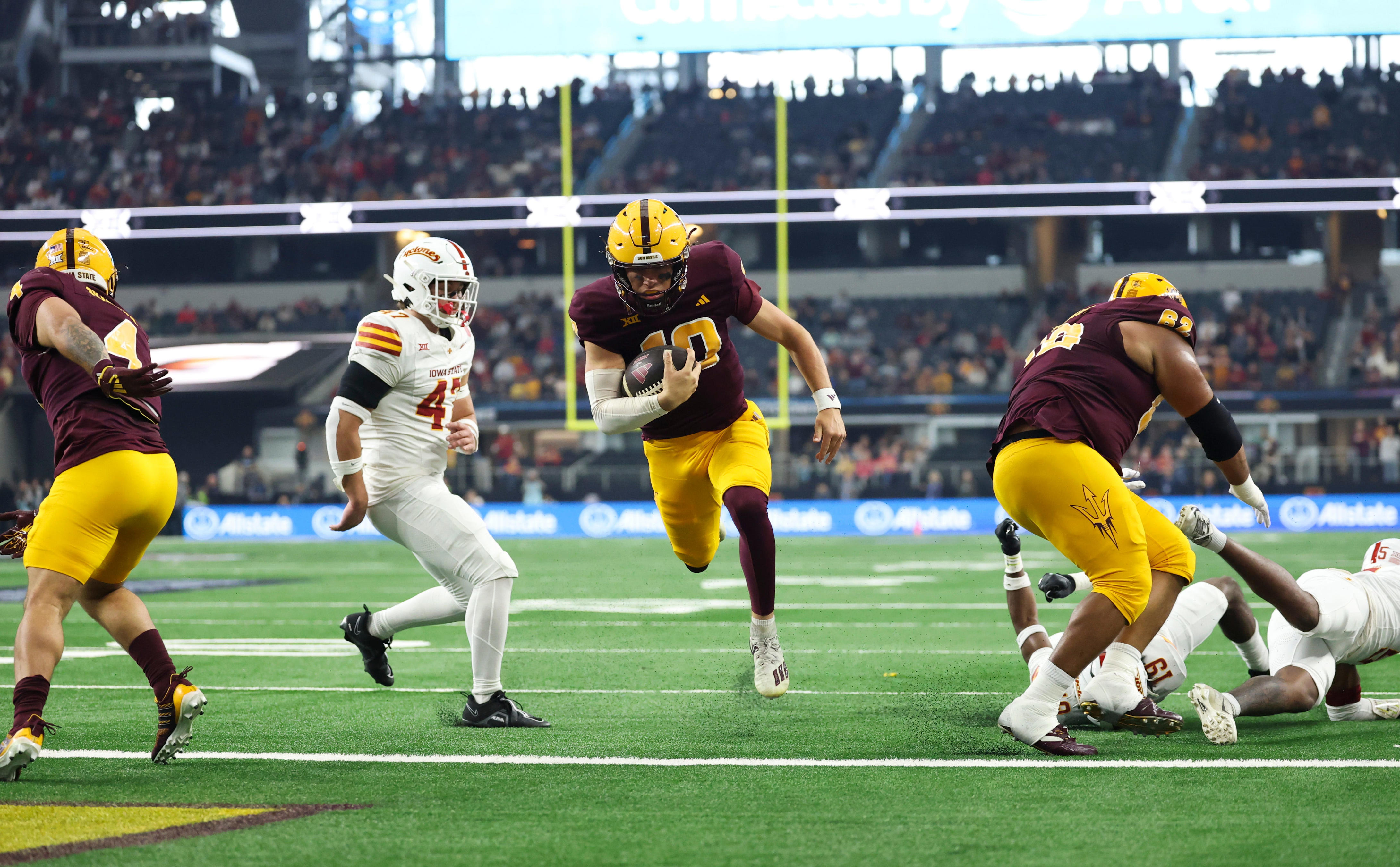 Big 12 football schedule 2025: Arizona State-Iowa State, BYU-Colorado ...