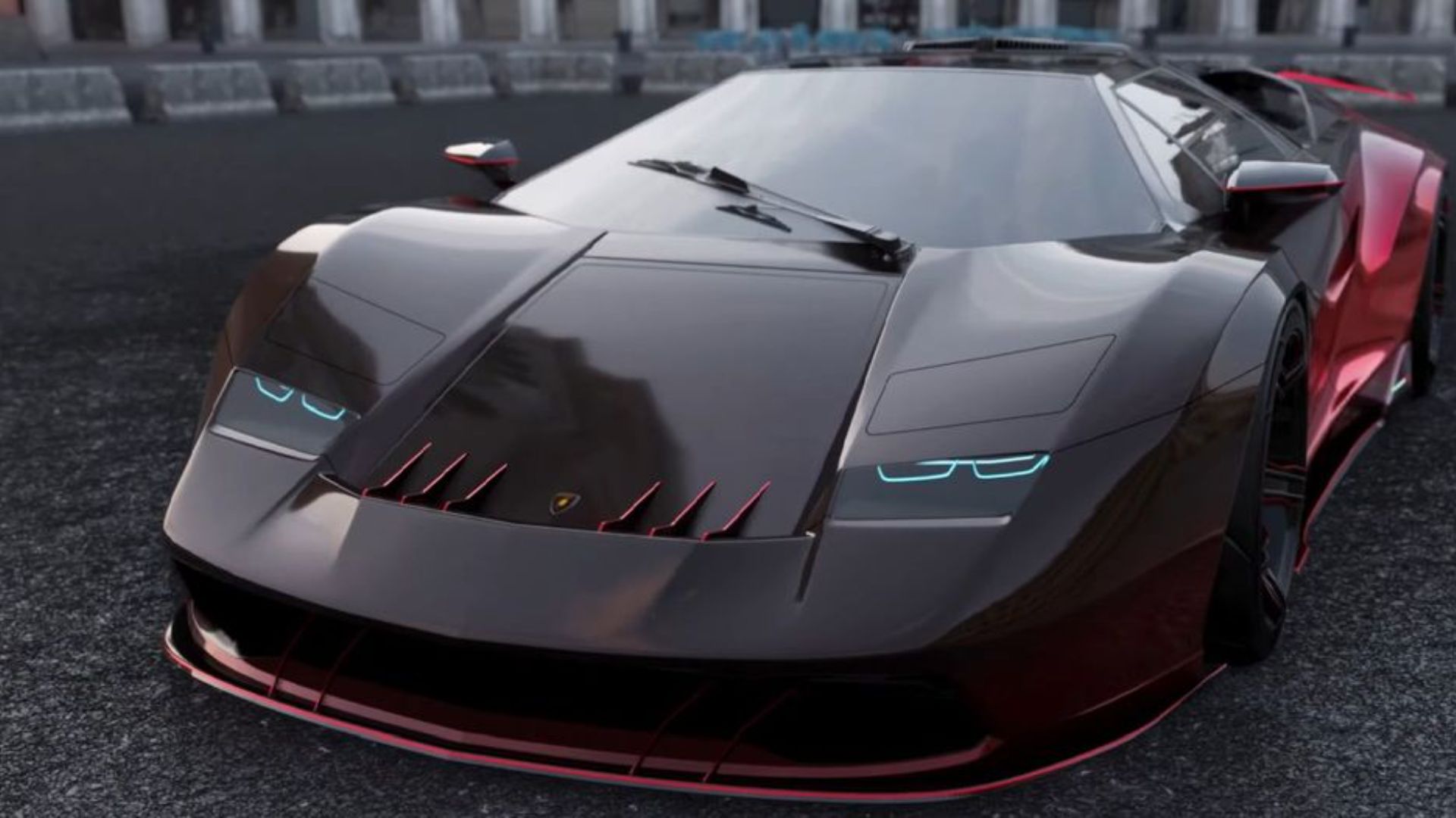 Widebody Lamborghini Countach Restomod