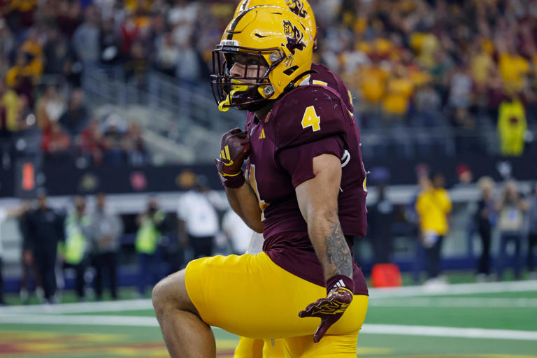 Snub? Arizona State bulldozer Cam Skattebo not among Heisman Trophy ...