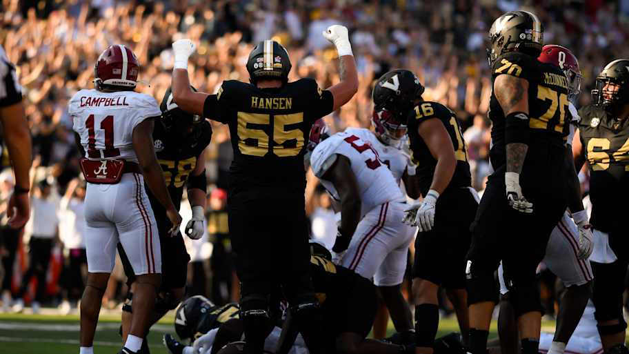 Vanderbilt Star Offensive Tackle Gunnar Hansen Will Enter Transfer Portal Vanderbilt Star Offensive Tackle Gunnar Hansen Will Enter Transfer Portal