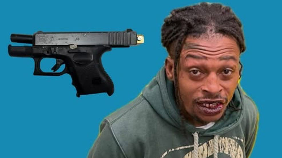 Convicted felon caught with modified firearm after foot pursuit in Redding Convicted felon caught with modified firearm after foot pursuit in Redding