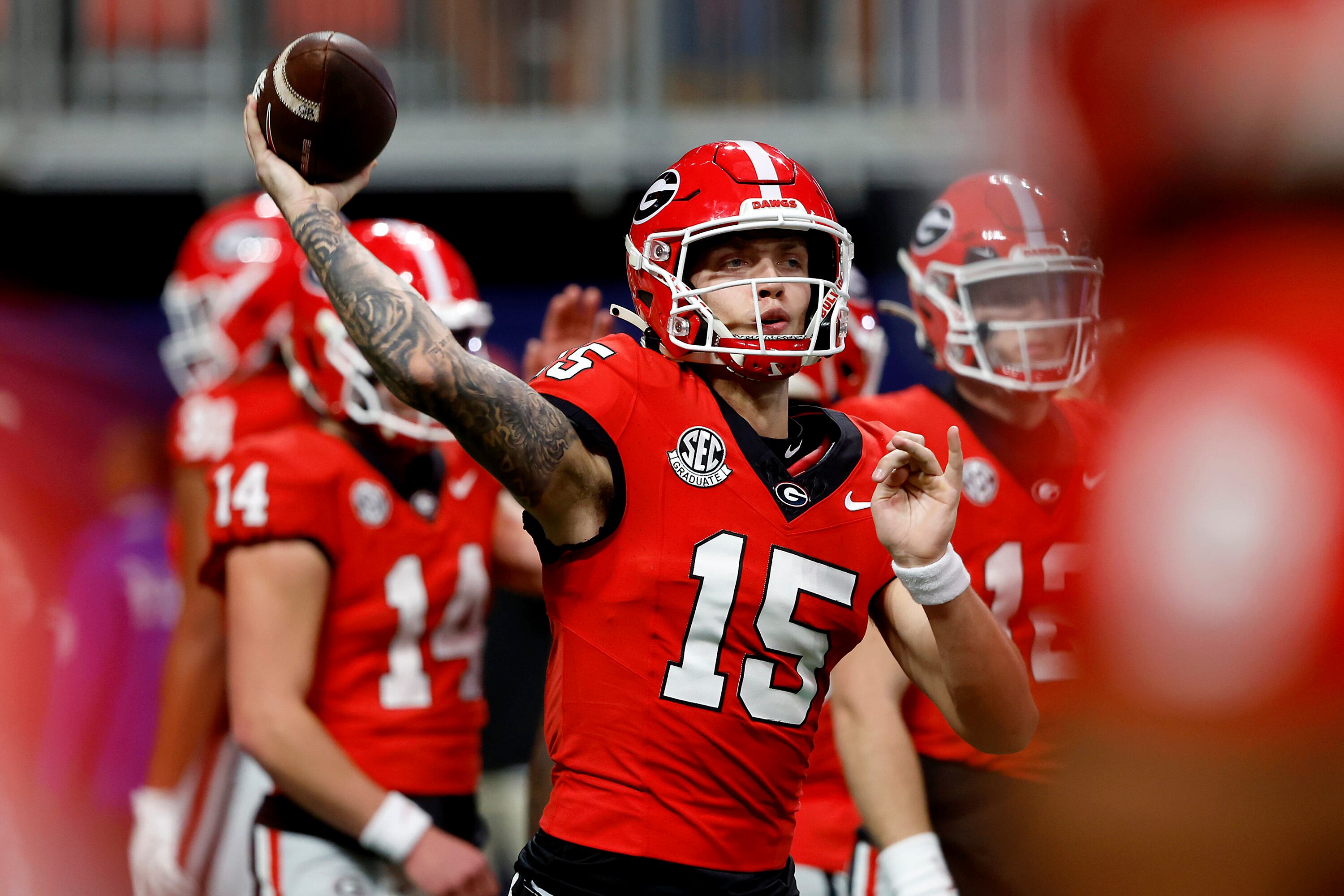 UGA QB Carson Beck enters the NCAA transfer portal