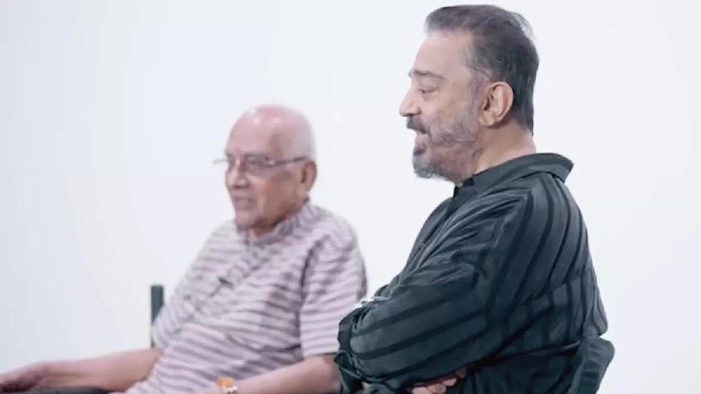 Kamal Haasan celebrates legendary director Singeetam Srinivasa Rao's ... Kamal Haasan celebrates legendary director Singeetam Srinivasa Rao's ...