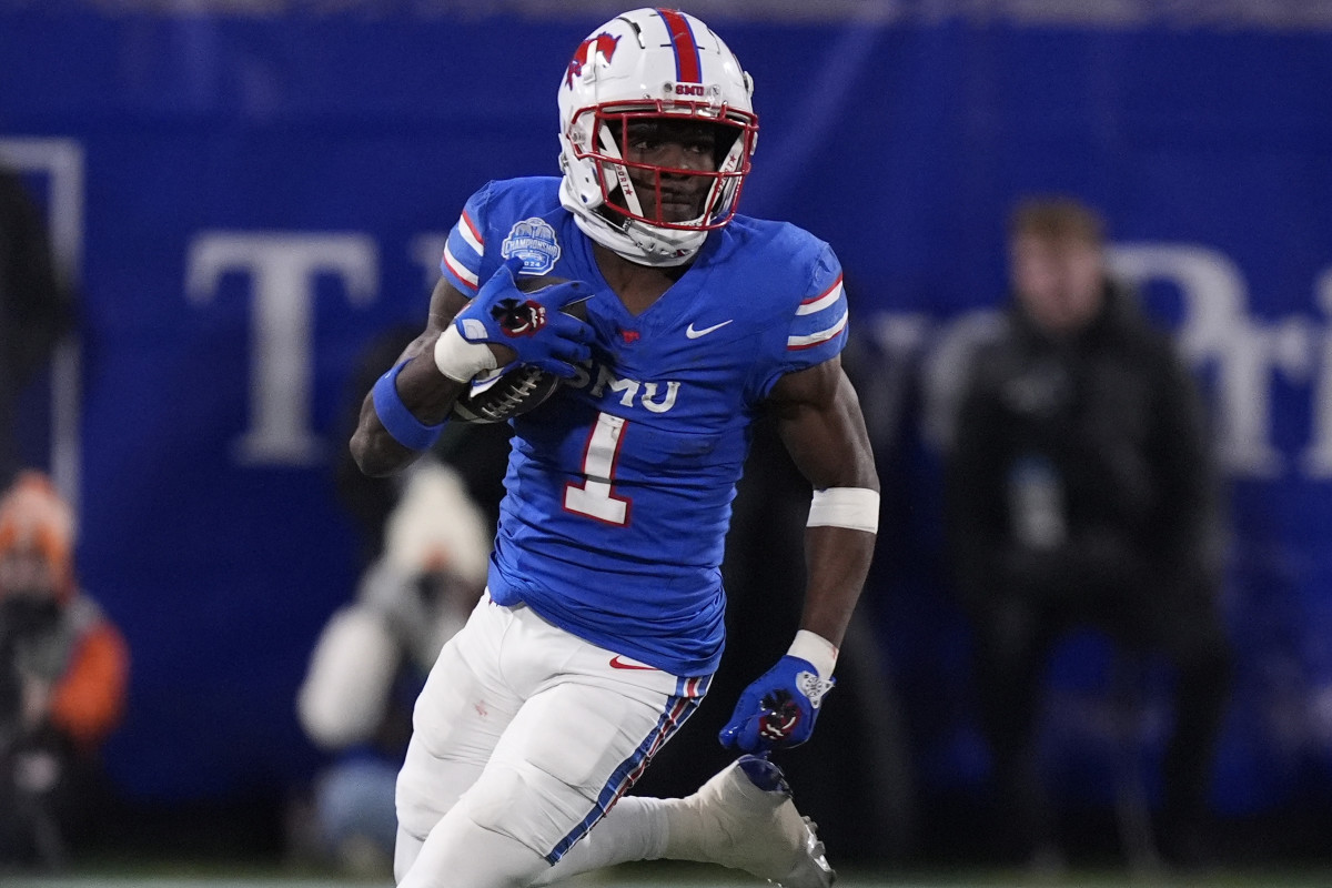 Broncos Meet With Dual-Threat SMU Running Back