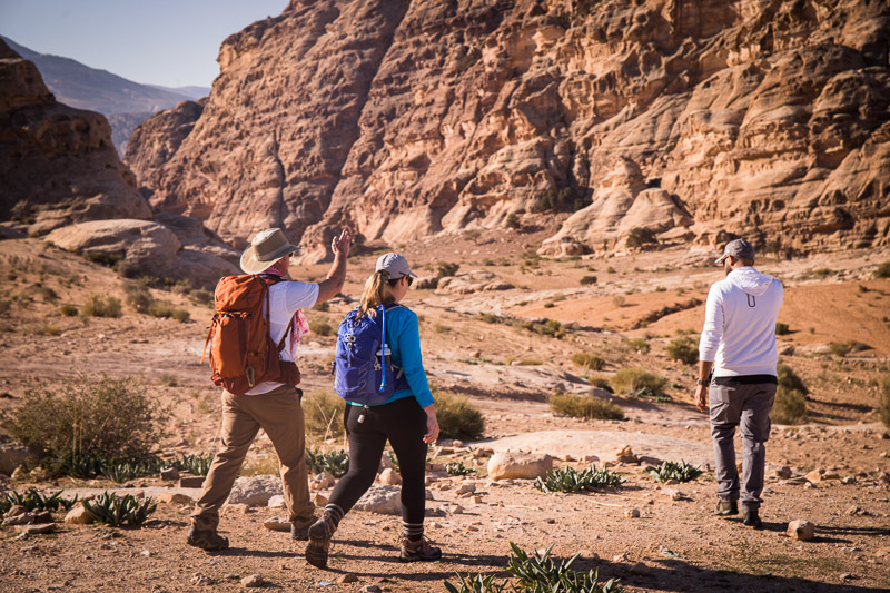 Hiking The Back Door To The Ancient City of Petra, Jordan
