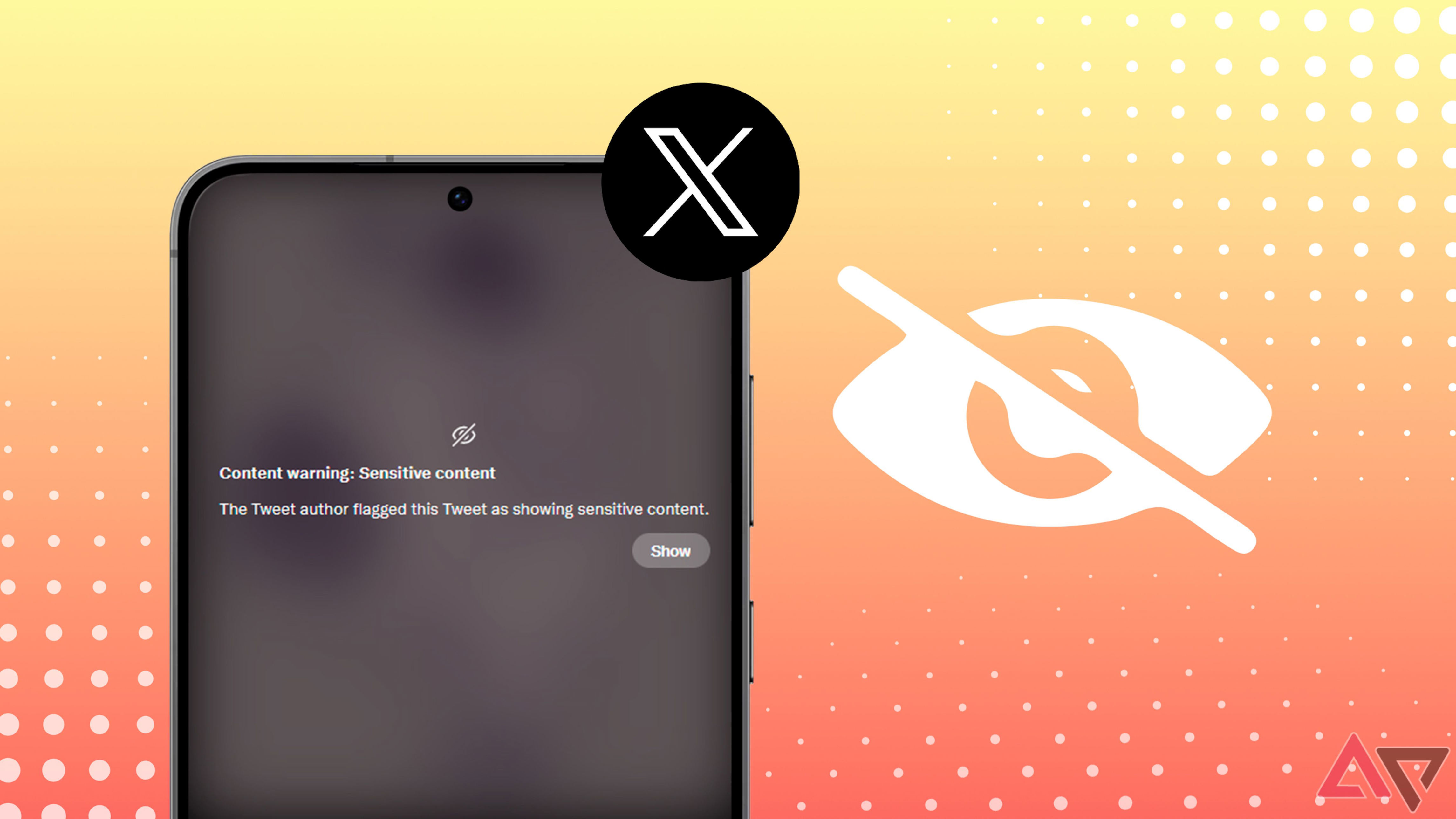 How to disable sensitive content blurring on X