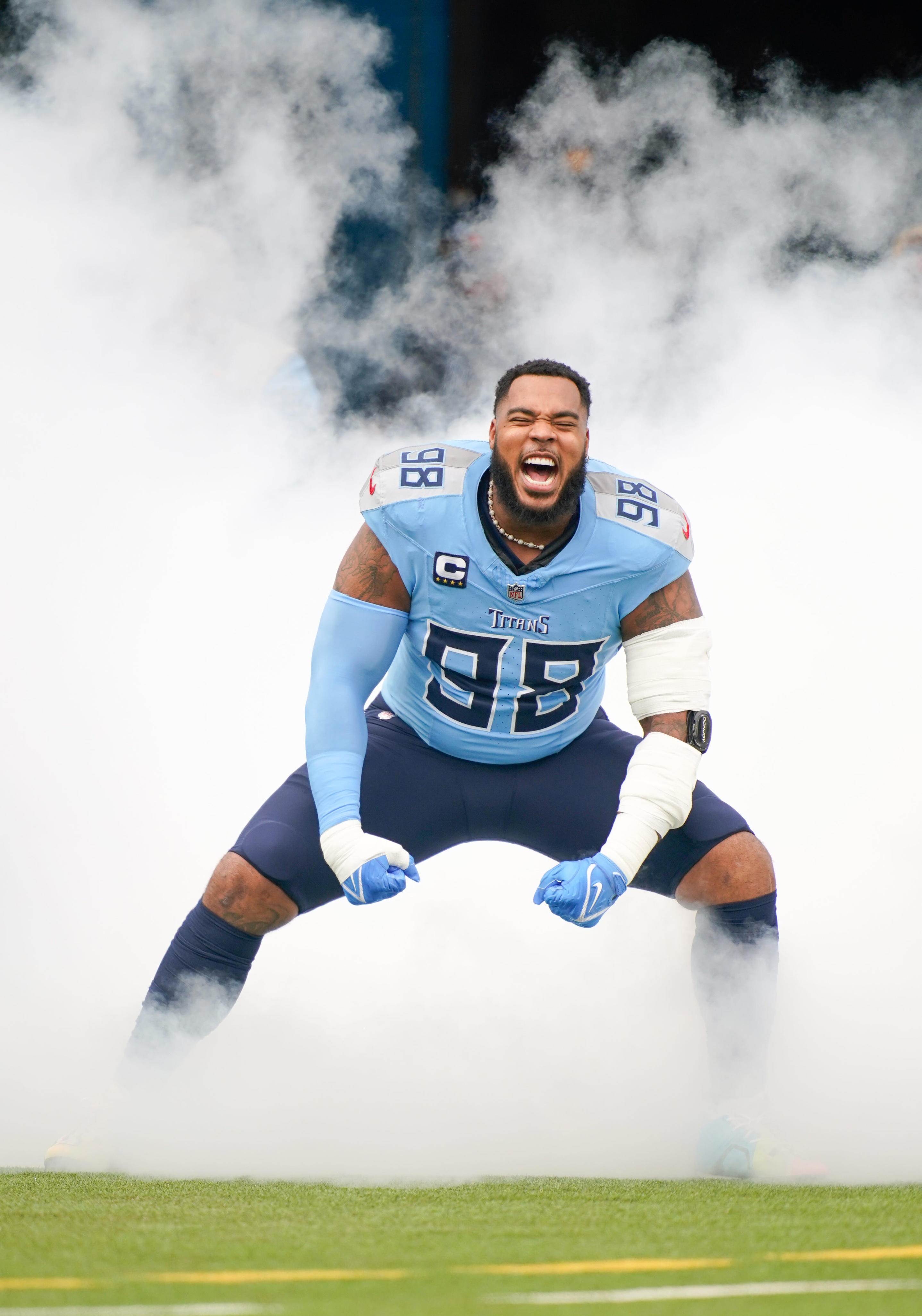 Tennessee Titans defensive lineman Jeffery Simmons added to 2025 NFL ...