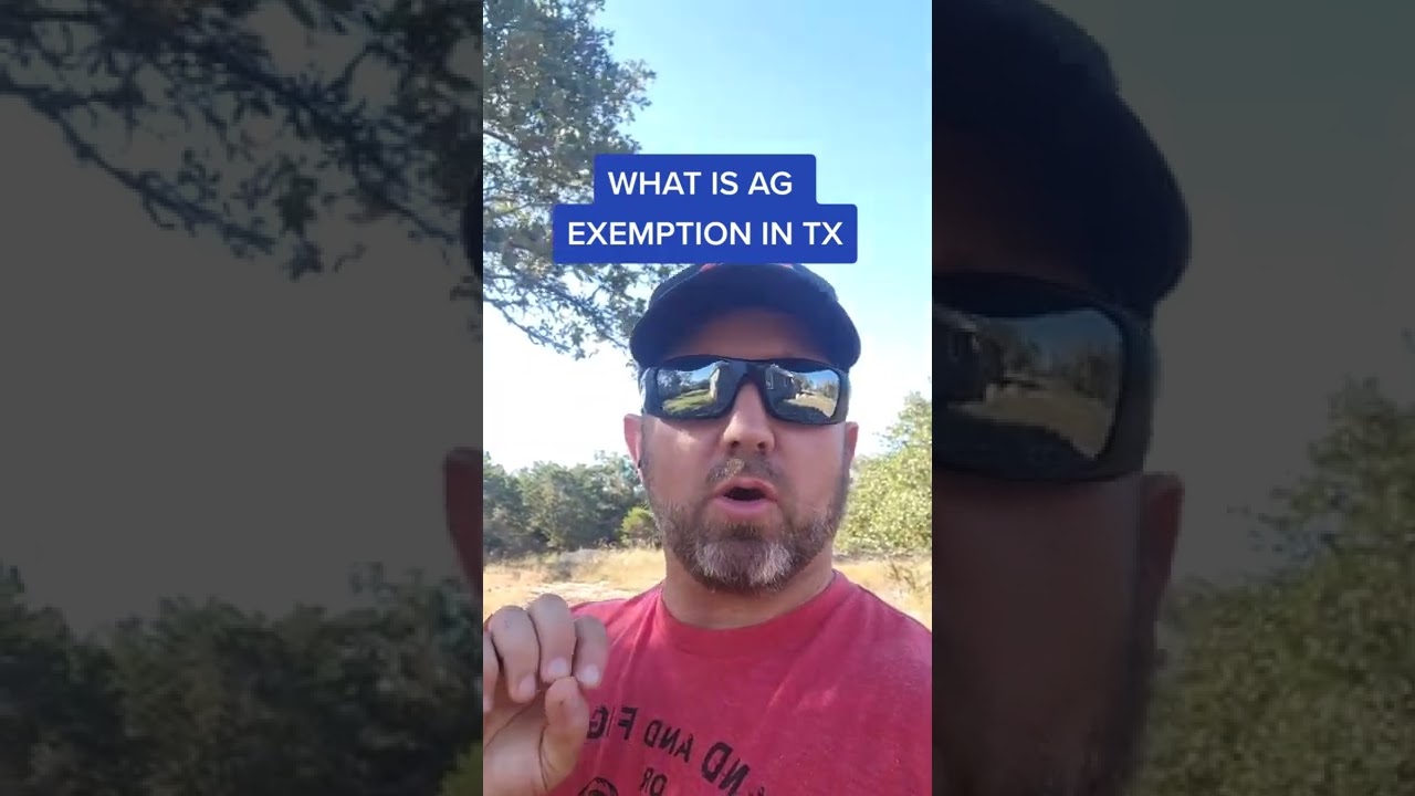 What Is Ag Exemption in Texas?