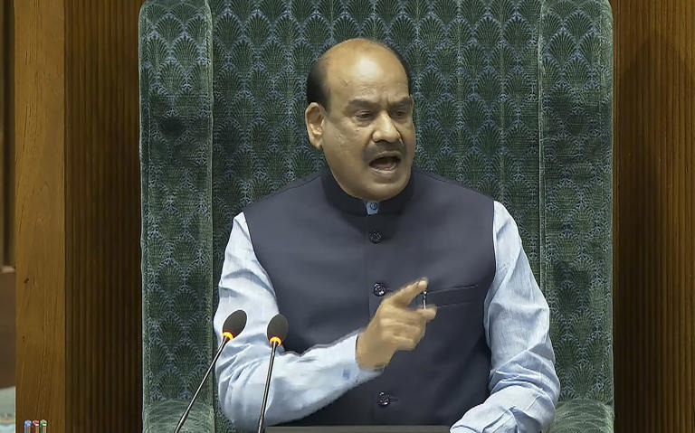Amid sloganeering by opposition, Lok Sabha proceedings adjourned till 3 pm Amid sloganeering by opposition, Lok Sabha proceedings adjourned till 3 pm