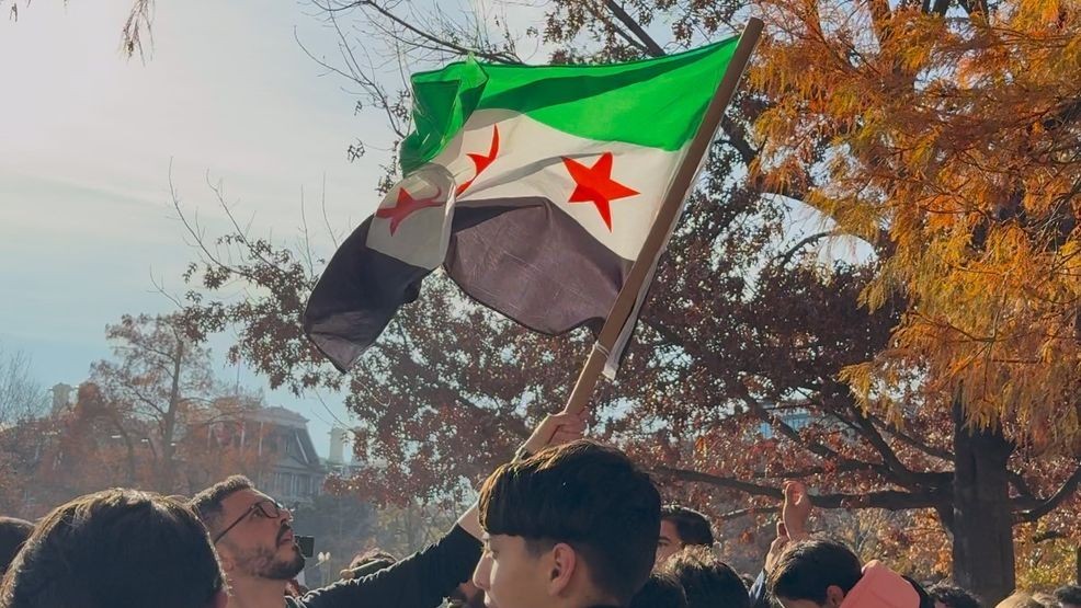 Celebrations ignite in Washington to mark the end of Assad's half ...