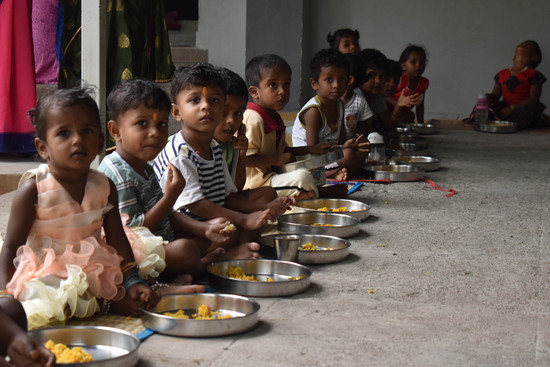 Serve nutritious food to children at Anganwadi centres in Andhra ...