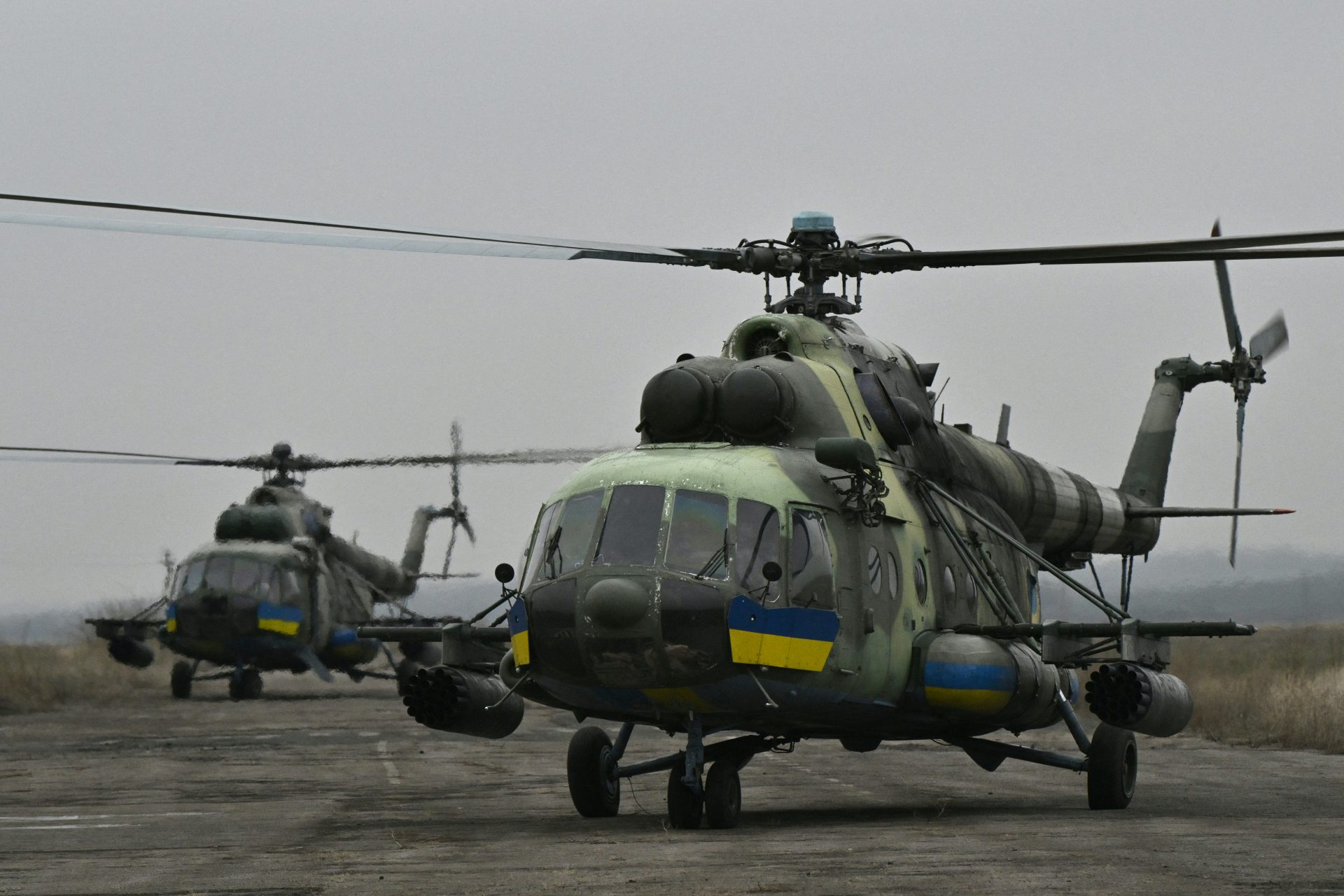 Remember when Ukrainian helicopters shot down a Russian kamikaze drone?