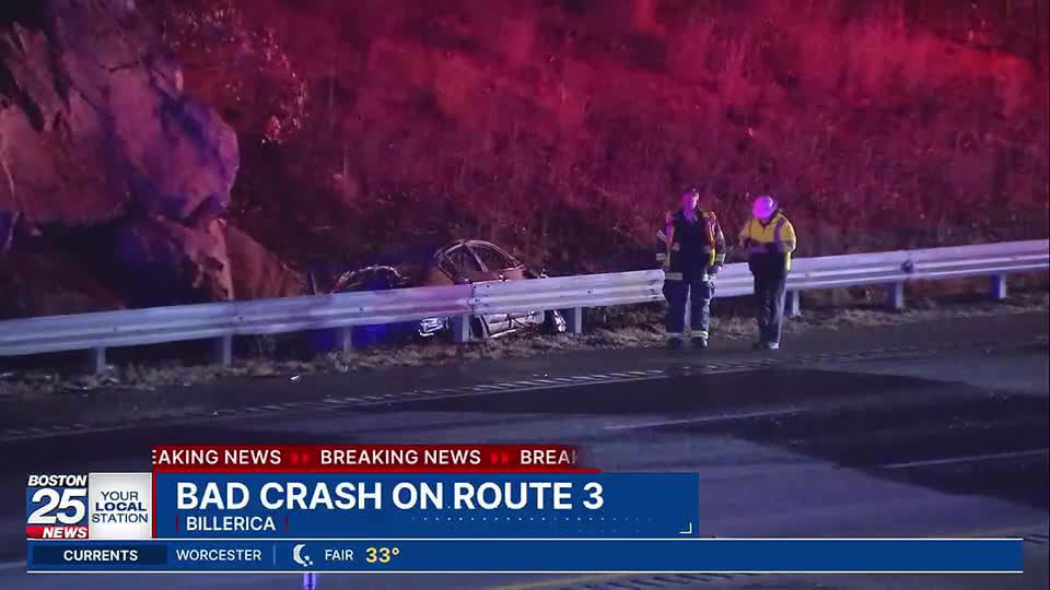 Serious crash under investigation in Billerica Serious crash under investigation in Billerica