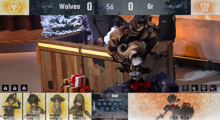 第五人格IVL：Gr_N1e先手强势四抓