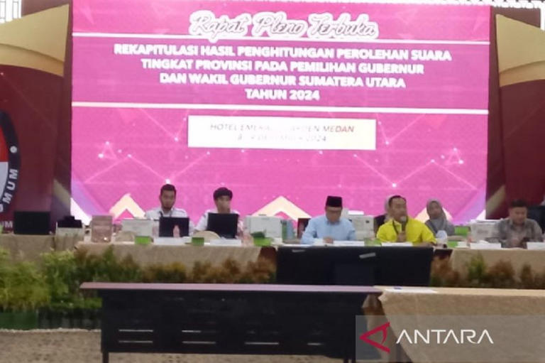 Bobby-Surya Unggul dari Edy-Hasan dengan Selisih Sekitar 1,6 Juta Suara Bobby-Surya Unggul dari Edy-Hasan dengan Selisih Sekitar 1,6 Juta Suara