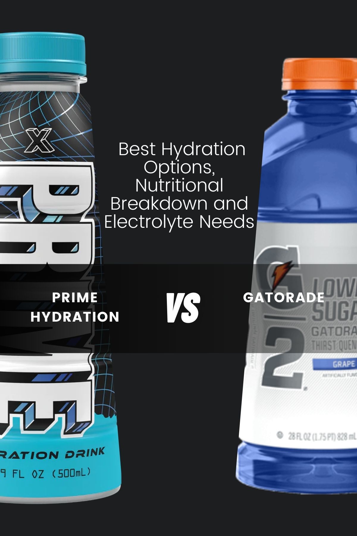 Prime Hydration vs. Gatorade: Nutritional Breakdown, Electrolyte Needs ...