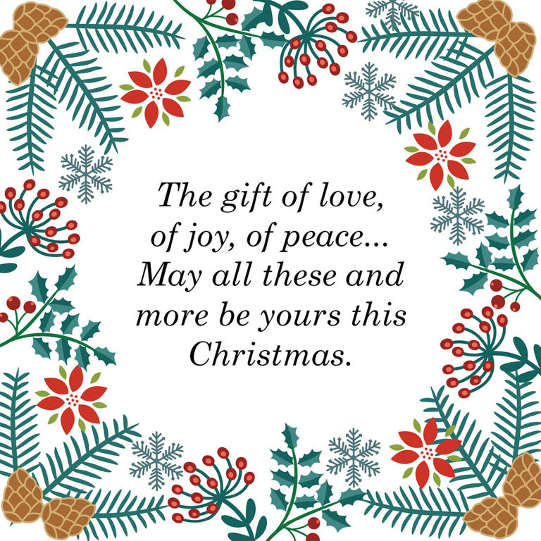 150 Merry Christmas Wishes and Greetings for Everyone on the Nice List