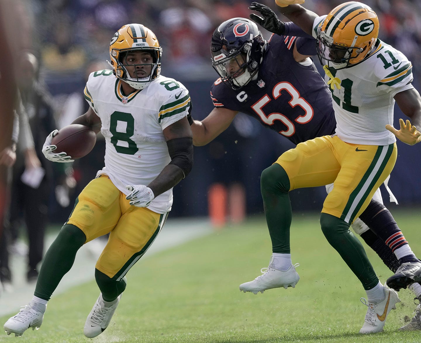 Start time for Green Bay Packers vs Chicago Bears Week 18 game is set ...