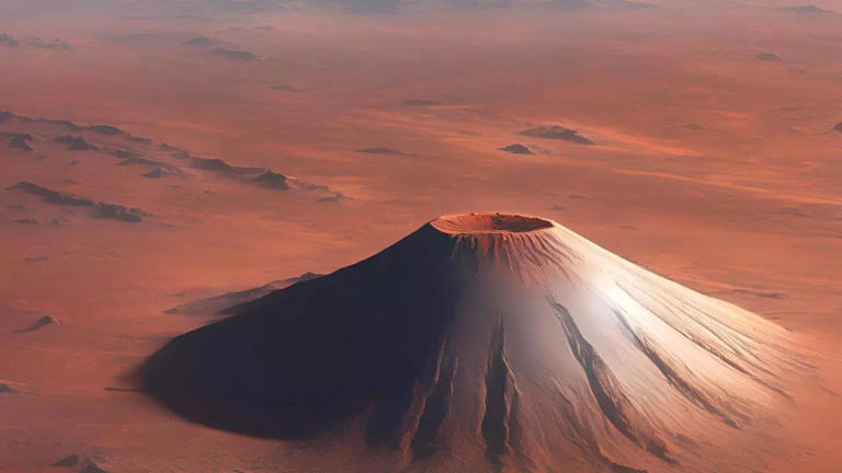 THIS is the tallest volcano in the solar system