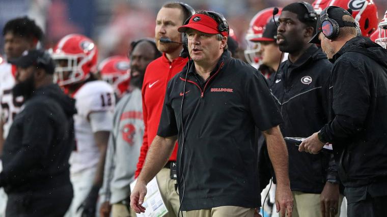 Georgia head coach Kirby Smart continues being seen as top dog despite ...