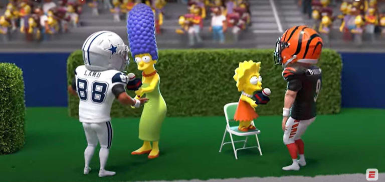Stephen A. Smith delivered a Simpsons-ized rant on the Simpsons Funday Football broadcast