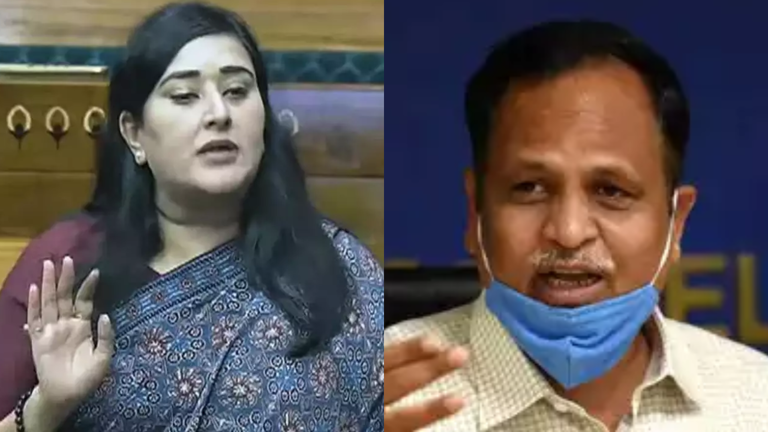 AAP leader Satyendar Jain files defamation case against BJP MP Bansuri ... AAP leader Satyendar Jain files defamation case against BJP MP Bansuri ...