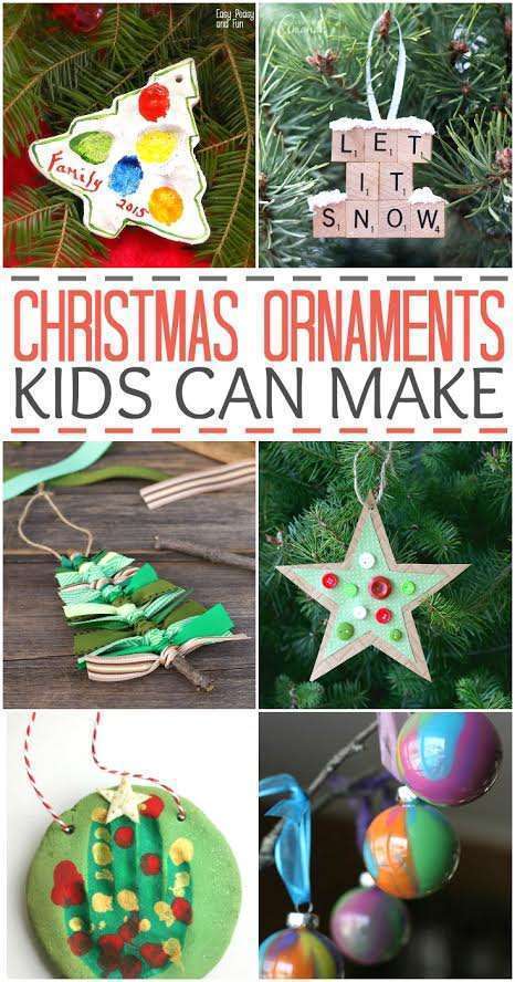 15 Christmas ornaments that kids can make