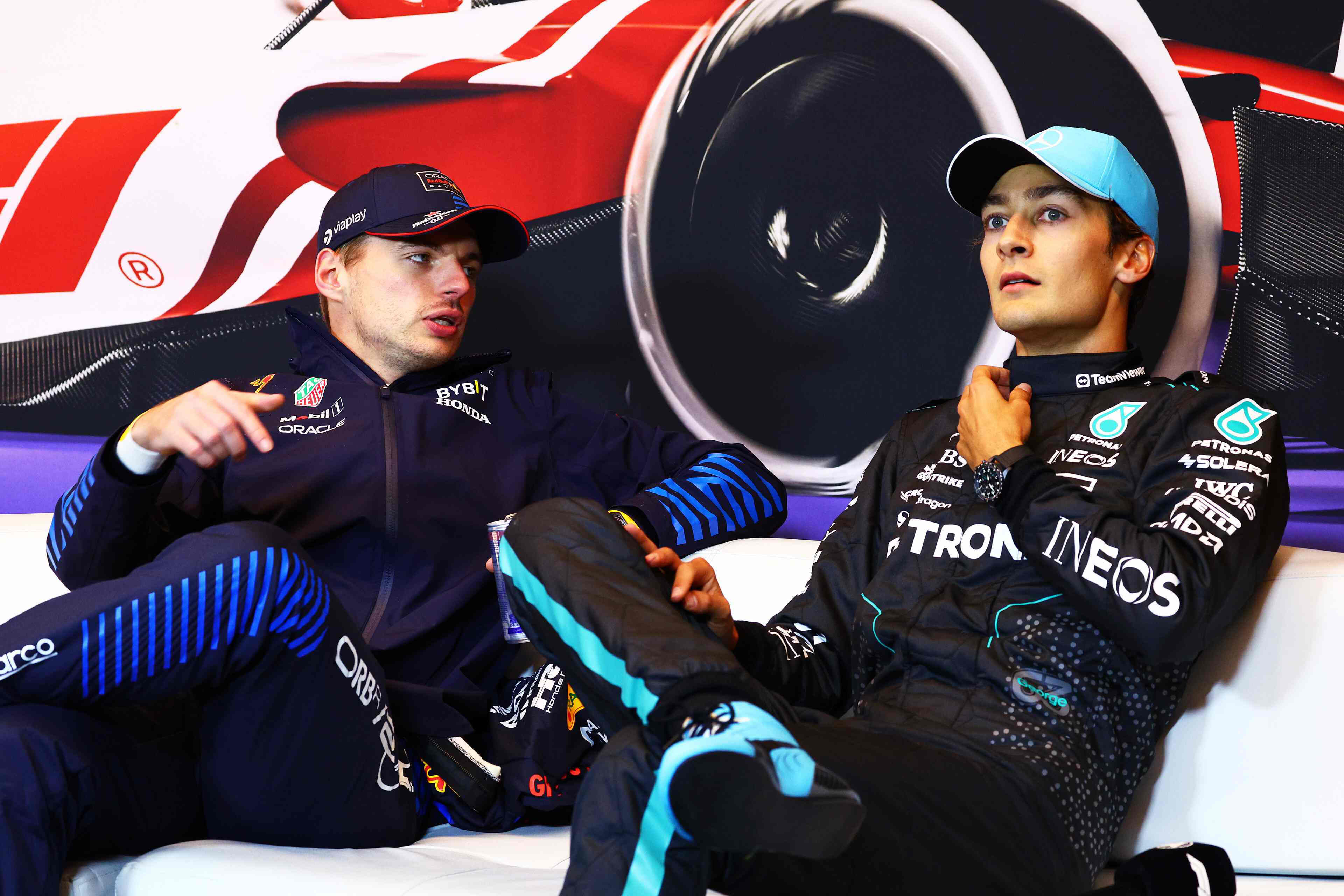 Lawson revela el incómodo momento Verstappen-Russell: 'Fue gracioso' Lawson revela el incómodo momento Verstappen-Russell: 'Fue gracioso'