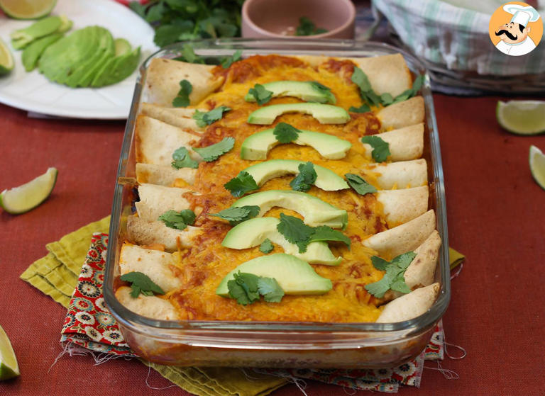 Vegetarische enchilada's