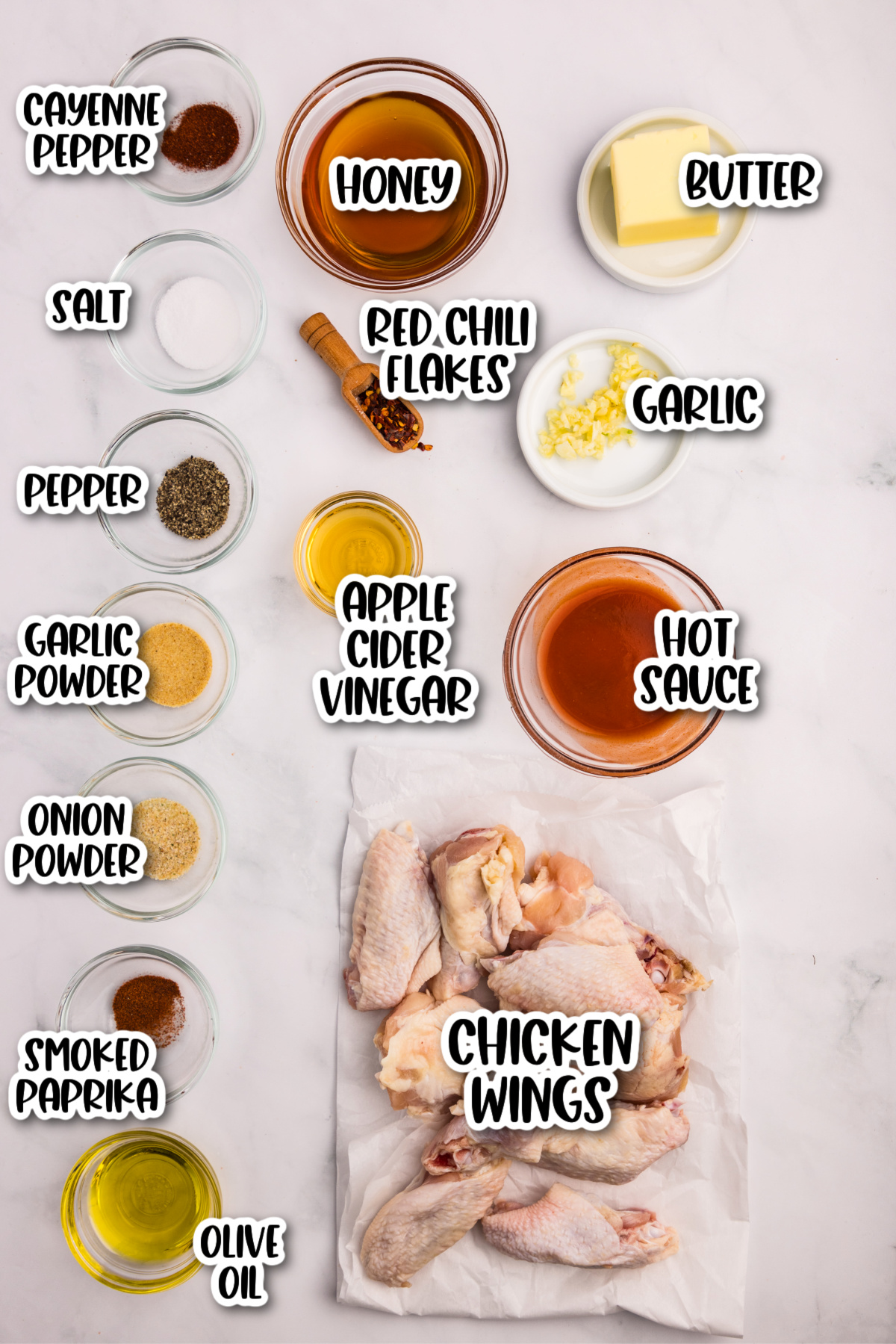 Hot Honey Chicken Wings