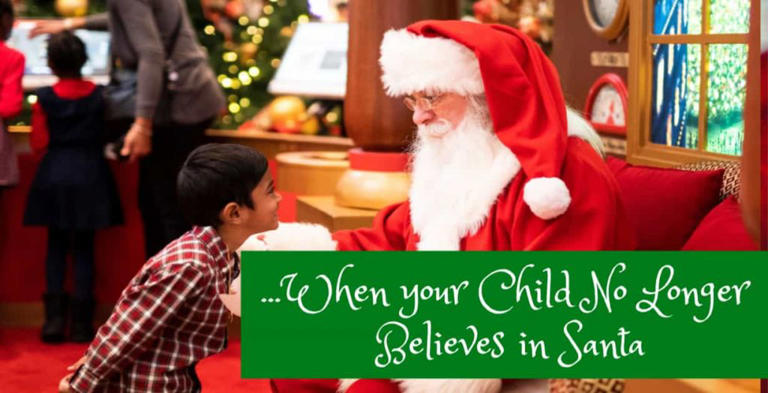 What to do when your child doesn’t believe in Santa