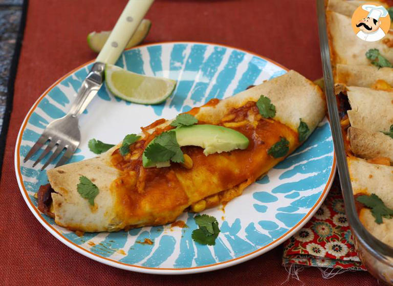 Vegetarische enchilada's