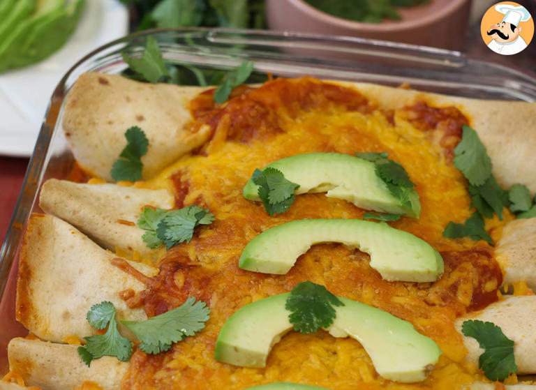 Vegetarische enchilada's