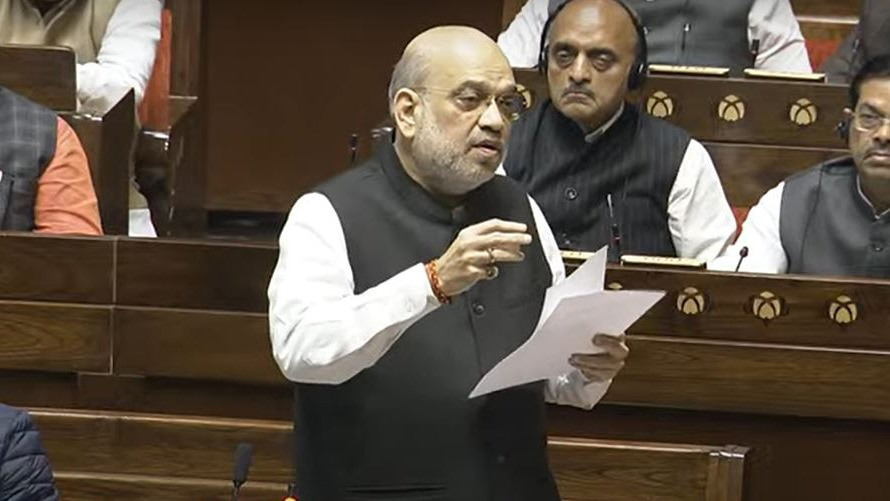 Your Constitution amendments vs ours: Amit Shah rips into Congress Your Constitution amendments vs ours: Amit Shah rips into Congress