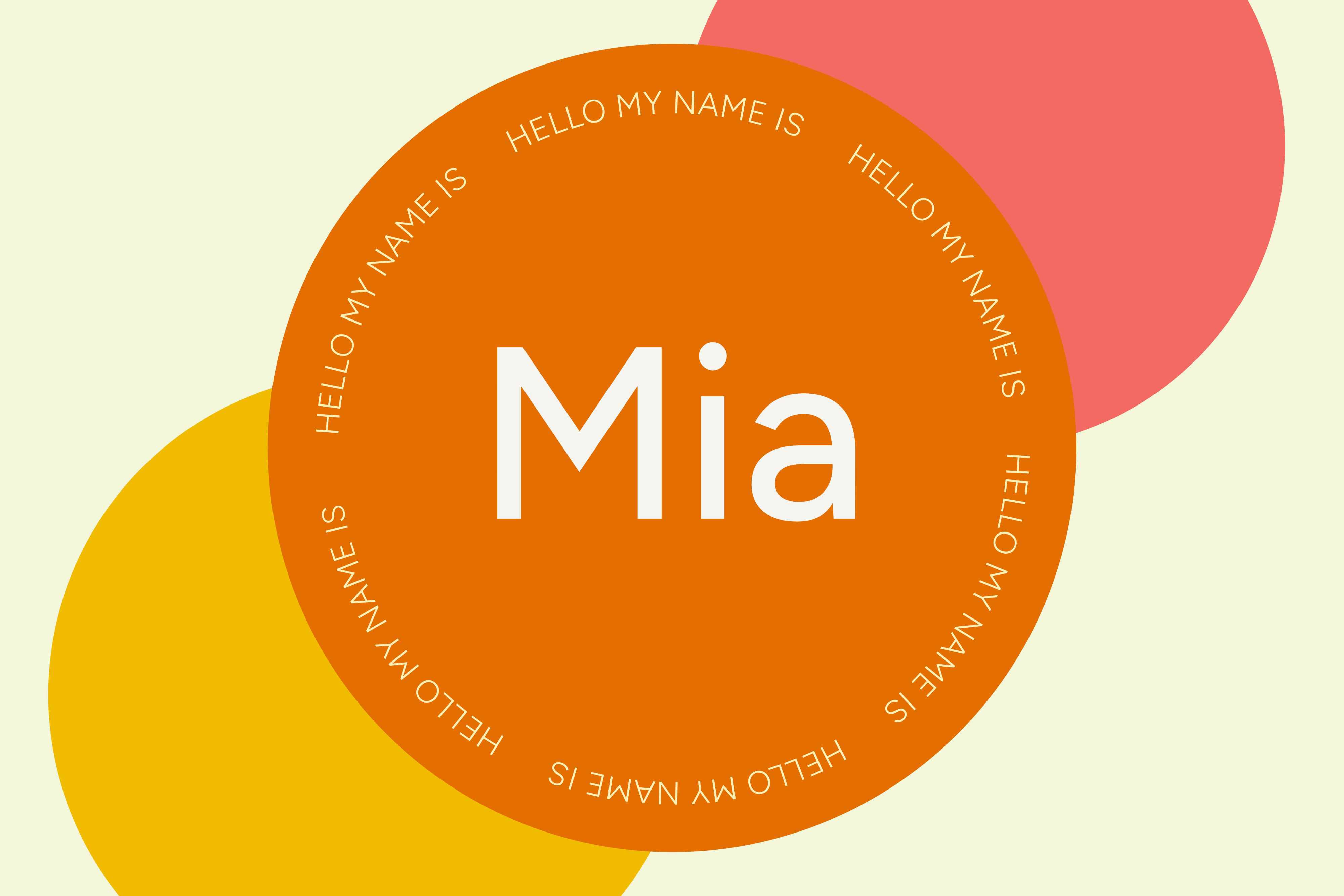 Mia Name Meaning