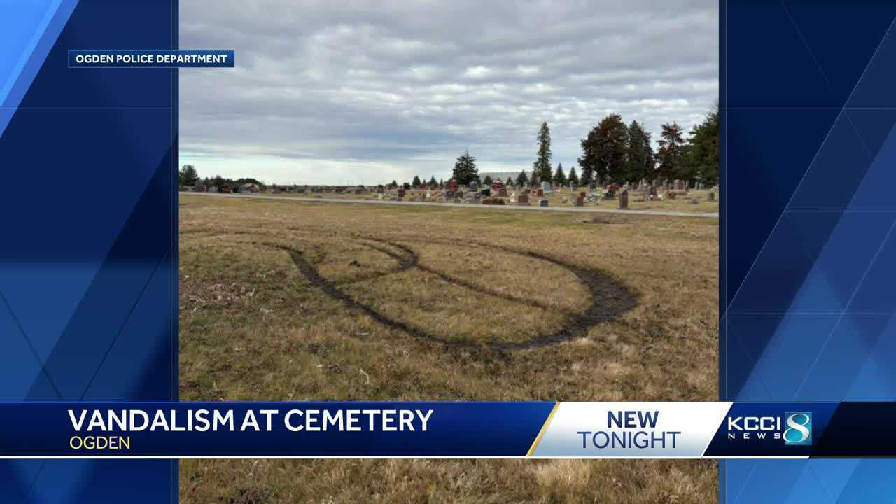 Police investigating vandalism at Ogden cemetery Police investigating vandalism at Ogden cemetery