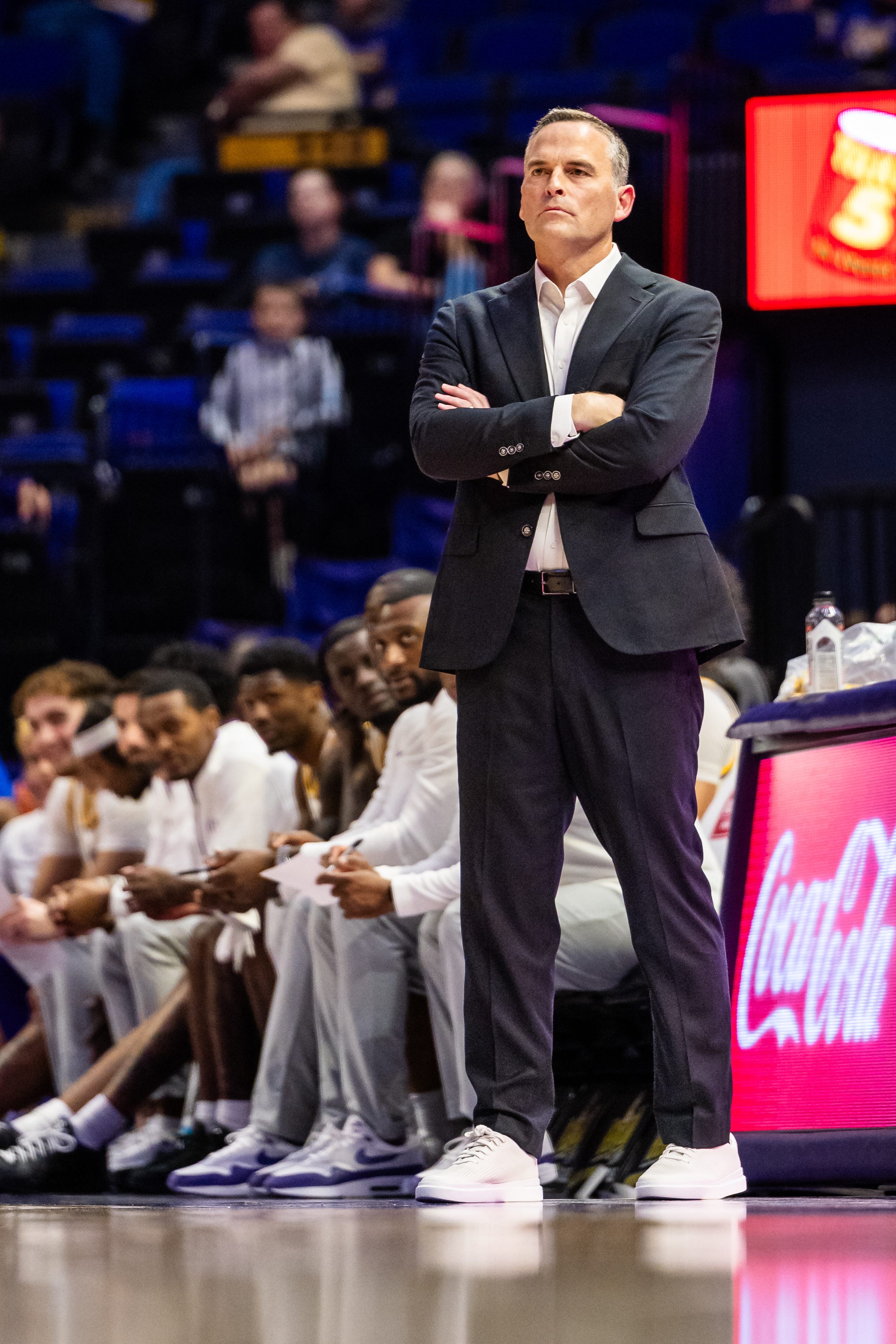 Get live scores and updates for LSU basketball vs SMU here